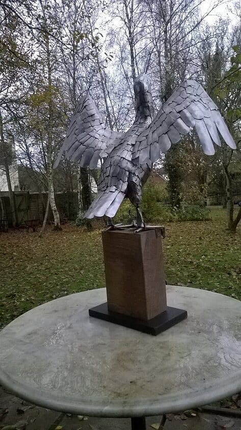 Cormorant (Standing Drying its Wings Garden sculpture) – ArtParkS