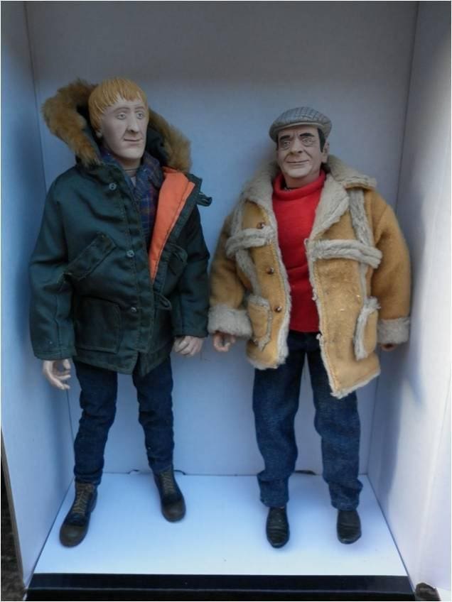 Del Boy and Rodney Action Figures (Fabric Clothed statue) – ArtParkS