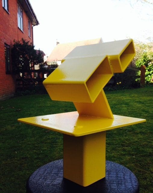 The Thinker (Abstract Powder Coated Steel sculpture) – ArtParkS