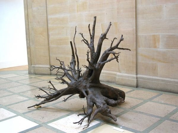 Storm (Bronze wind-blown tree root award Winning sculpture) – ArtParkS